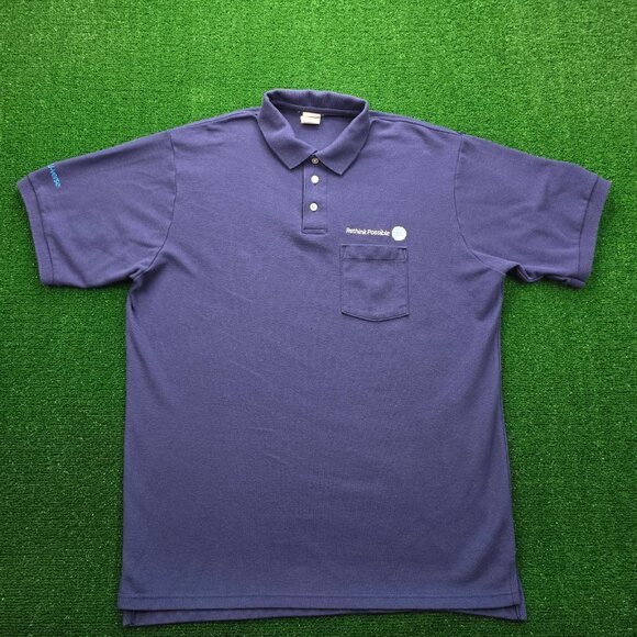 at&t | Shirts | Att Polo Shirt Mens Xl Blue Rethink Possible Employee ...